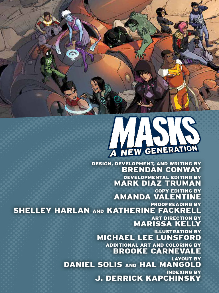 Masks A New Generation | PDF | Superheroes | Hero