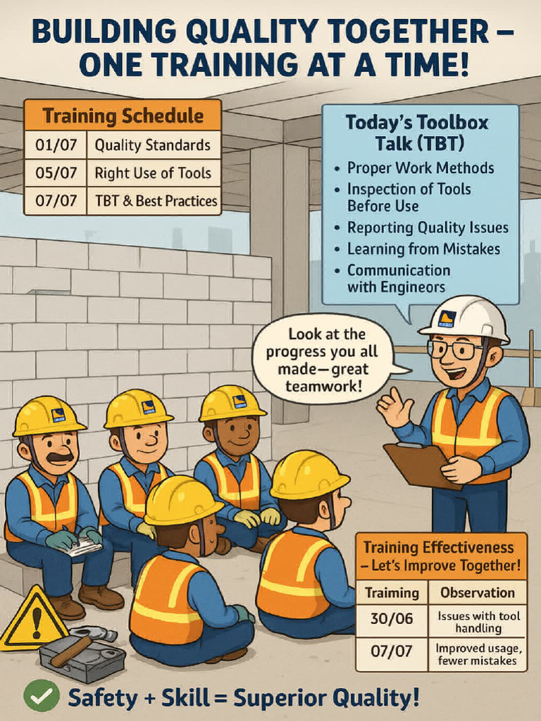 Quality Training for Construction Excellence | PDF | Secondary Sector ...