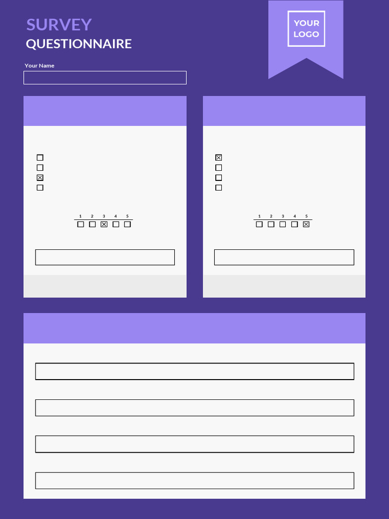 Survey Questionnaire Template | PDF | Usability