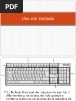 Partes y Funciones del Teclado | PDF | Teclado | Informática
