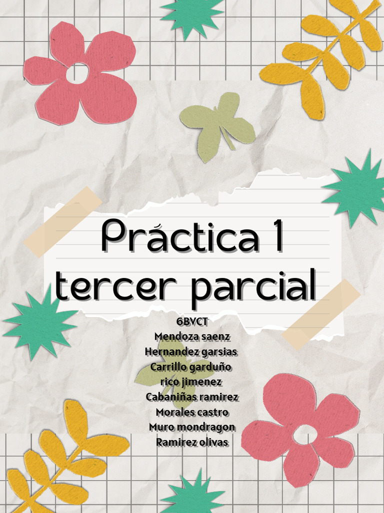 White and Colorful Cute Playful Creative Portfolio Cover A4 Document | PDF