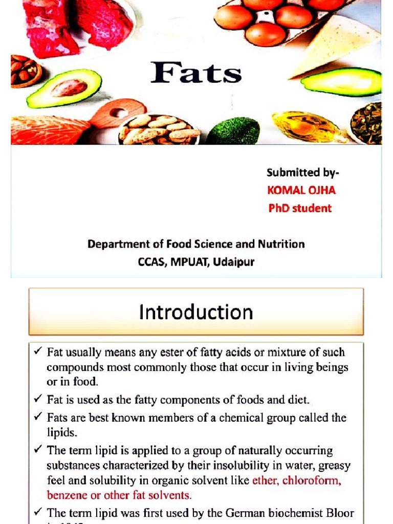 Fat | PDF