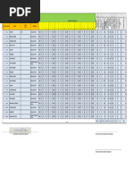 Leave Roster Format - 2025 | PDF