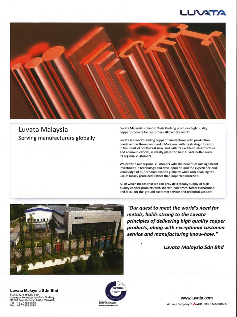 Luvata Brochure | PDF