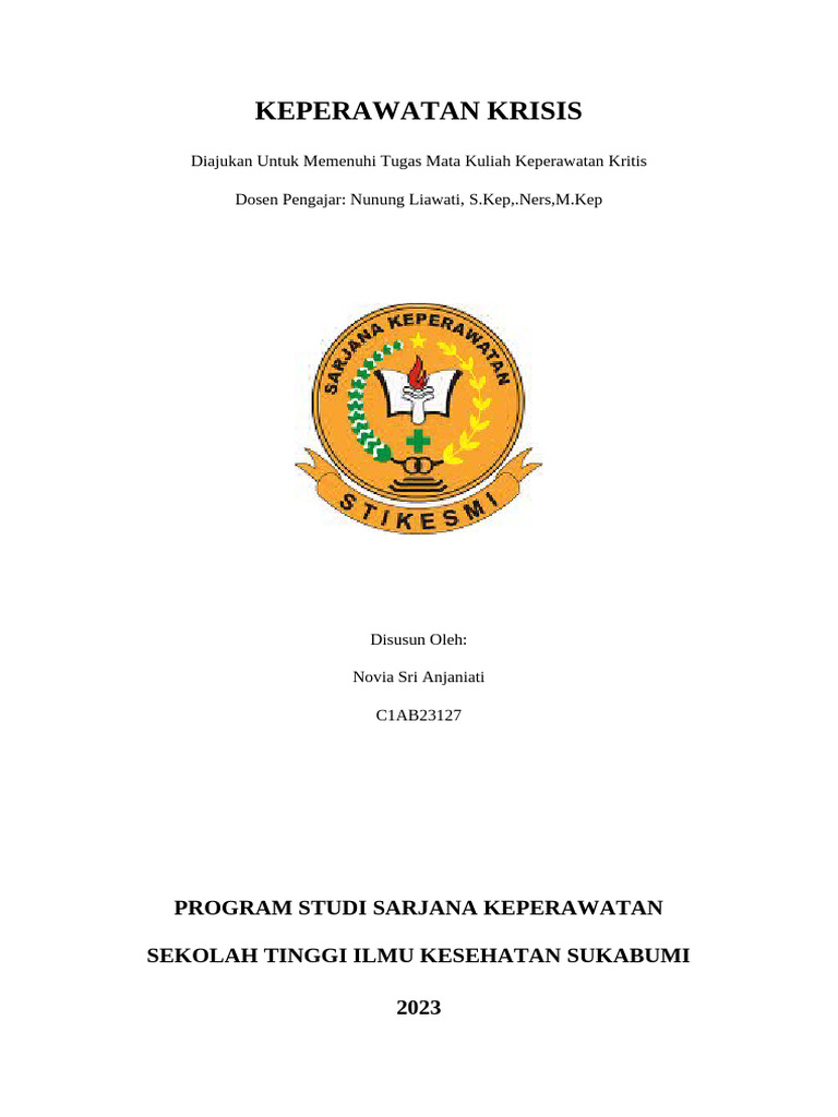 Kep. Kritis | PDF