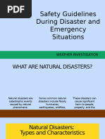 Natural Disasters Notes Grade 3 To 6 | PDF | Natural Disasters ...