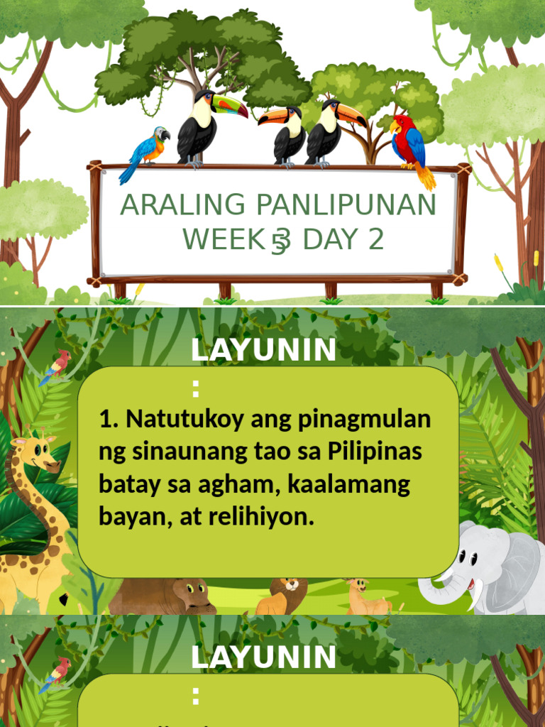 q1 Aral Pan 5 Week 3 Day 2 | PDF