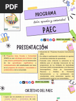 Que Es El PAEC - (Infografia) | PDF