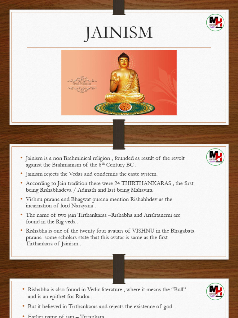 Jainism: Origins and Key Tirthankaras | PDF | Indian Religions | Indian ...