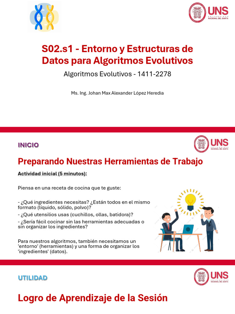 Presentacion S02 s1 Entorno Scripting Estructuras Datos | PDF | Python (lenguaje de programación ...