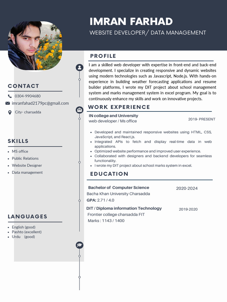 Imran Farhad CV Resume | PDF