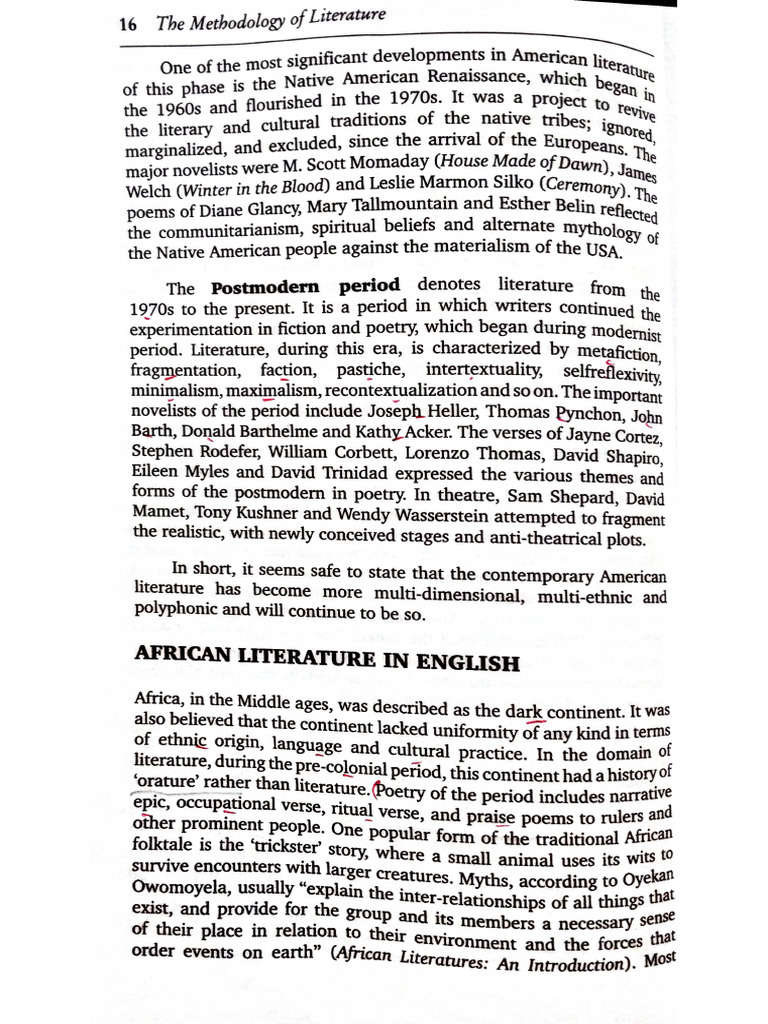 African Literature | PDF