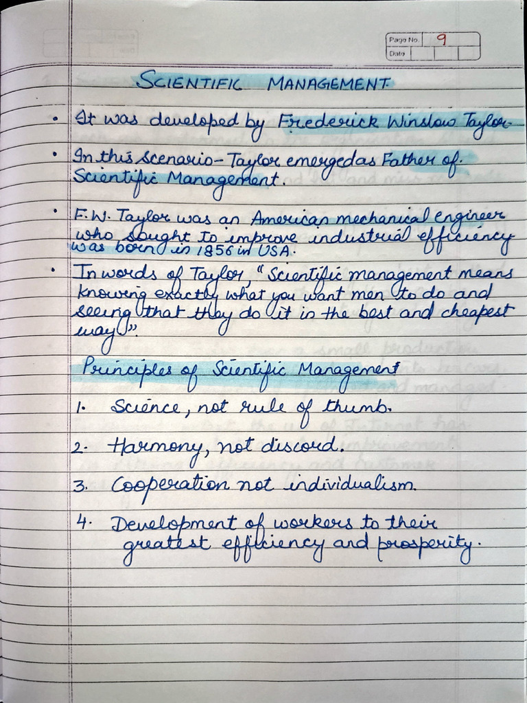 CH 2 Scientific Principles | PDF