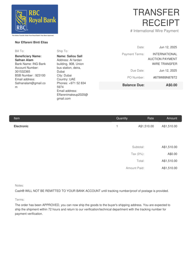 Invoice International Wire Payment - 2025-06-12T000144.555 | PDF ...