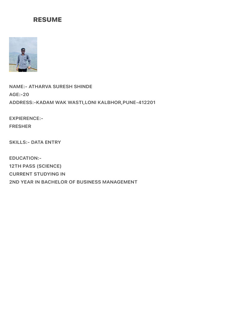 RESUME Compressed | PDF