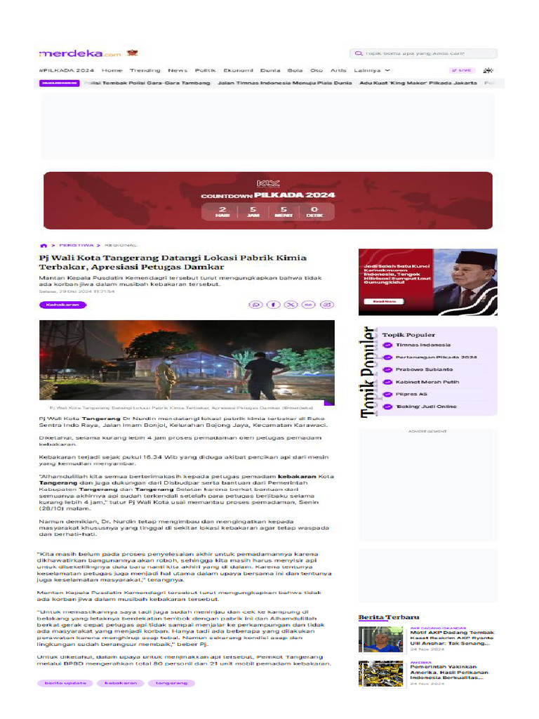 Berita Harian Merdeka - Com 24-11-2024 1 | PDF