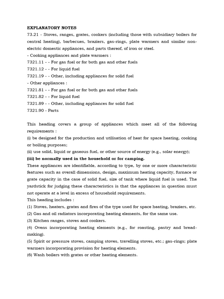 Fuel Types for Domestic Cooking Appliances | PDF | Kitchen Stove | Oven