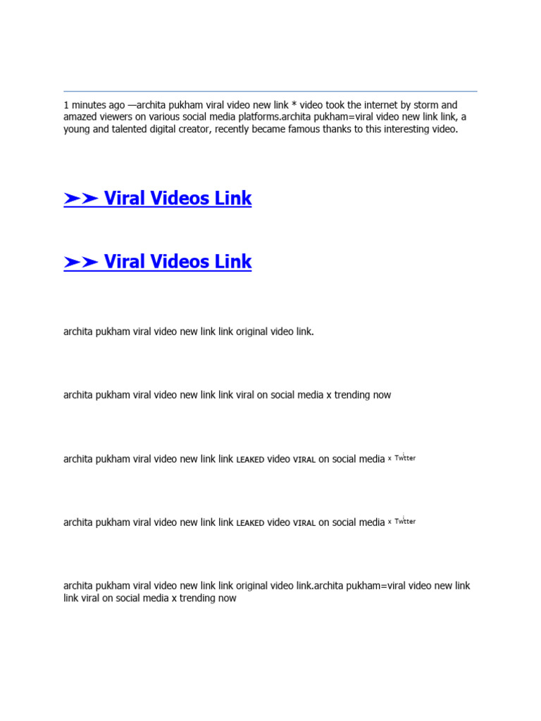 VIDEOS 18++ Archita Phukan Viral Video Original | PDF | Electronic Publishing | Popular Culture ...