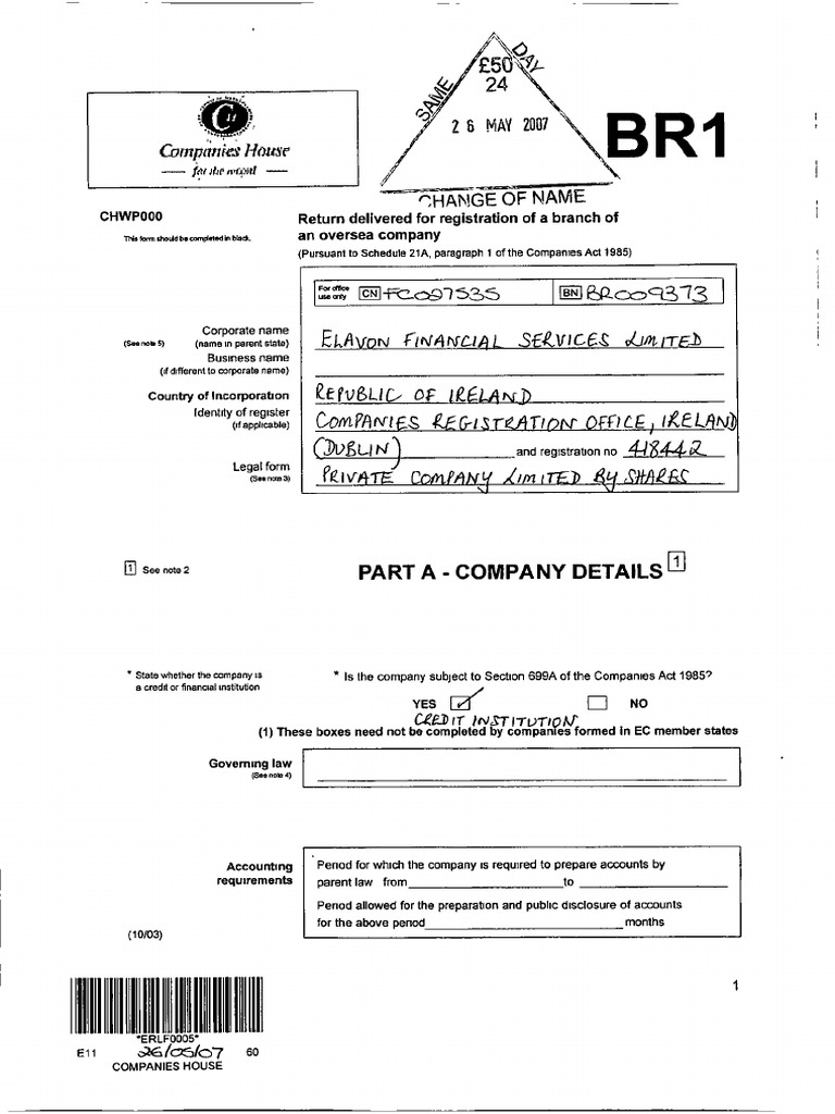 Companies House Document | PDF