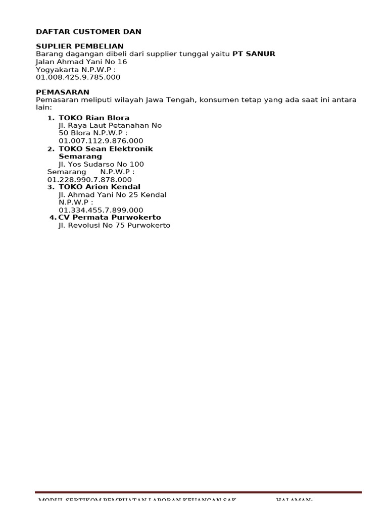 1a. Modul Pembekalan Sertikom Lap Keu Sak Etap | PDF