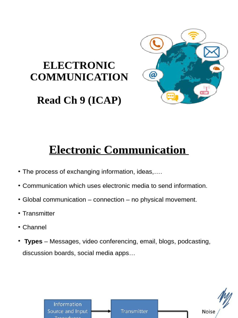 Electronic Communication - Types - 11 | PDF | Instant Messaging | Blog