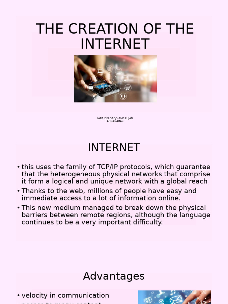 The Creation of The Internet | PDF