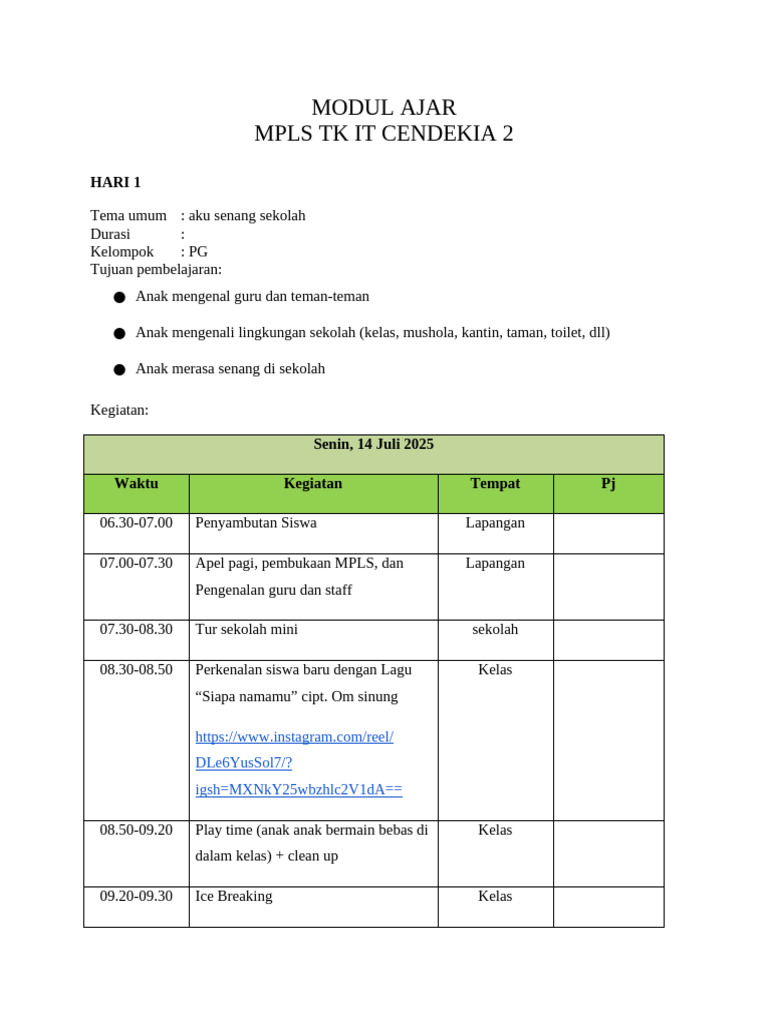 Modul Ajar MPLS PG | PDF