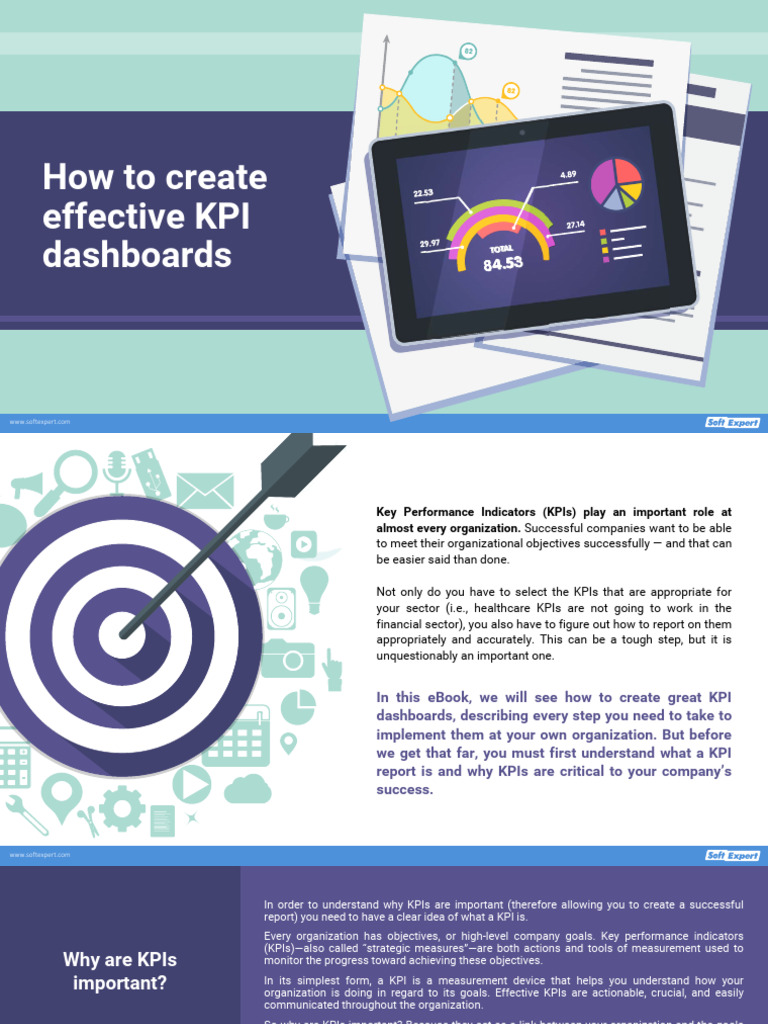 How To Create Effective KPI Dashboards | PDF | Performance Indicator | Computing