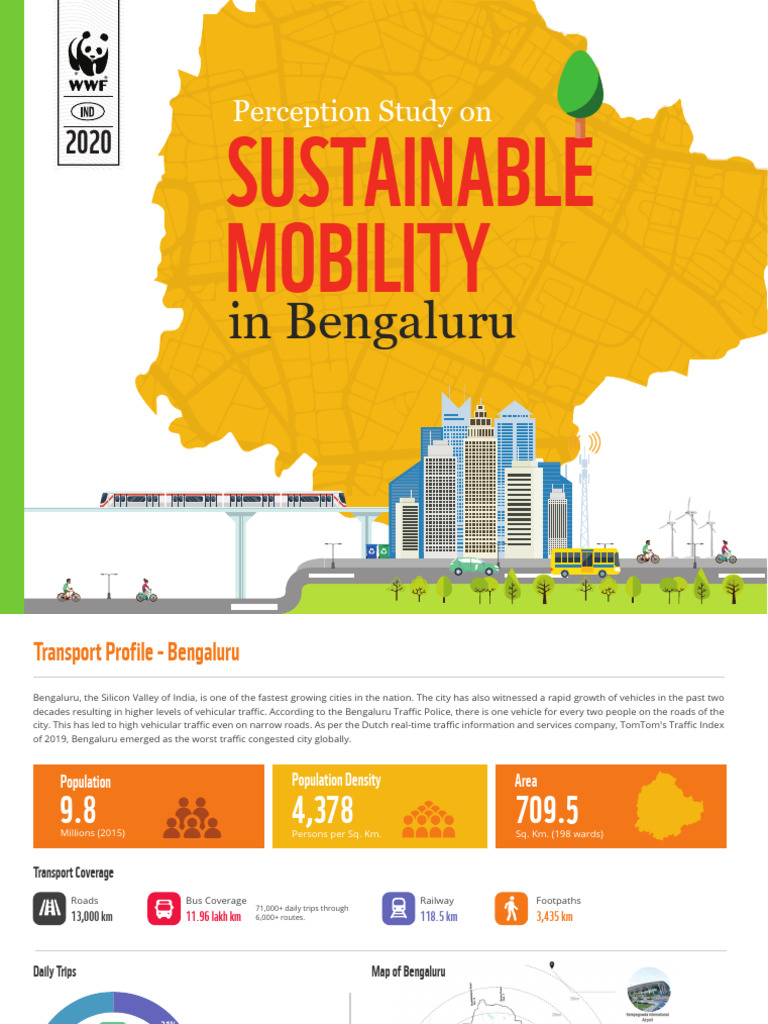Perception Study On Sustainable Mobility in Bengaluru | PDF ...