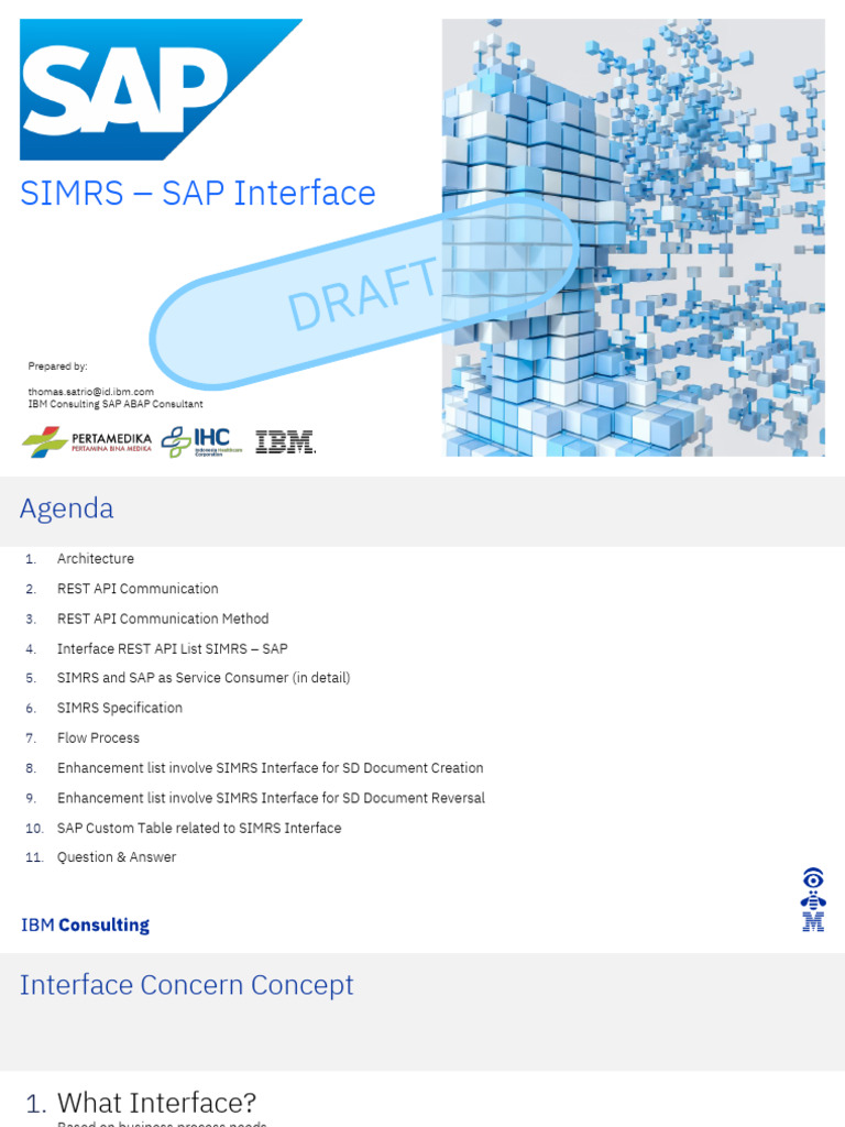 SIMRS-SAP Interface Overview | PDF | Soap | Computing
