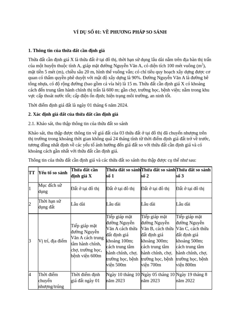 VI Du Ve Phuong Phap So Sanh - 0310145928 | PDF