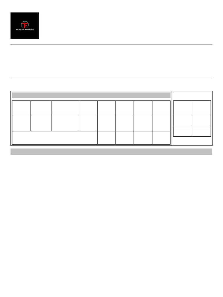 Taarzan Fitness Invoice July 2025 | PDF | Receipt