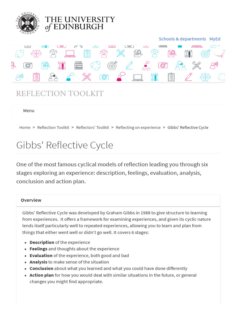 Understanding Gibbs' Reflective Cycle | PDF | Reflective Practice ...