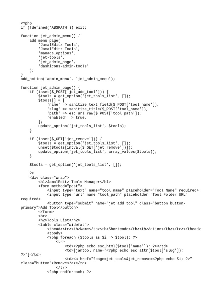 Admin Page | PDF