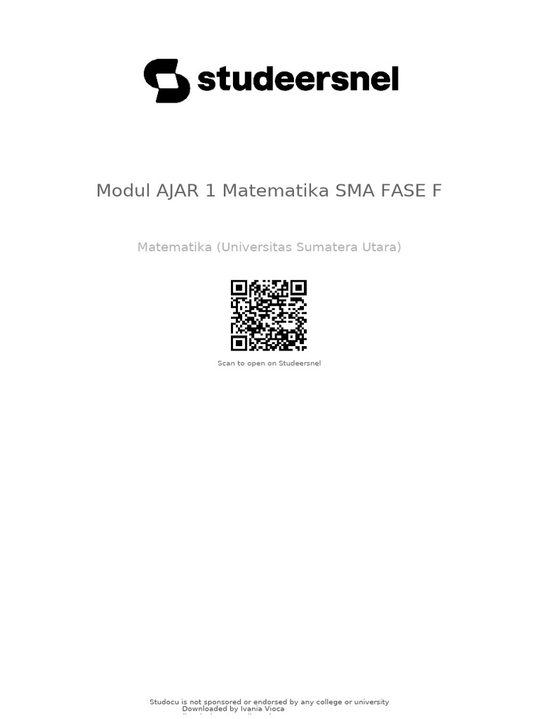 Modul Penjumlahan Dan Pengurangan Fungsi | PDF