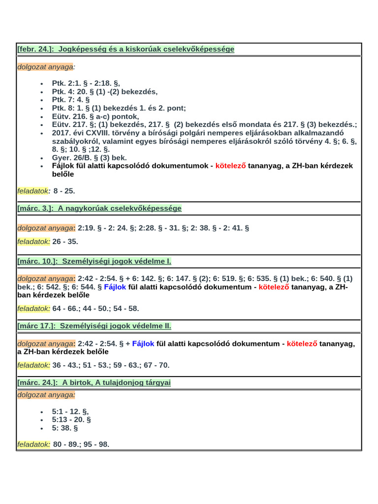 PJ1 Tematika Fecz 2025 | PDF