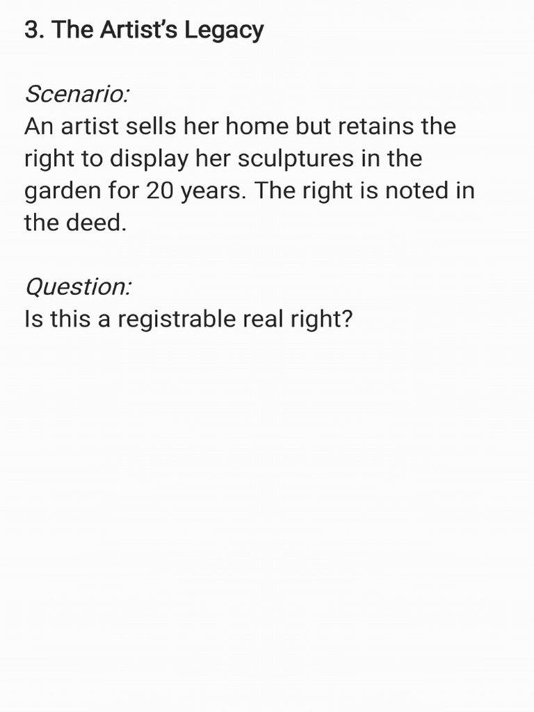 Property Law Activity | PDF