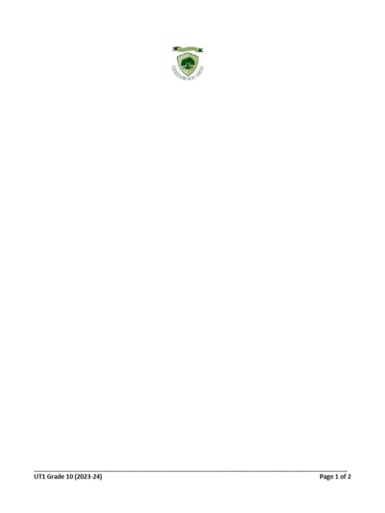 Gr10 Ut1 QP 3geography Mar (2023-24) | PDF | Soil | Erosion