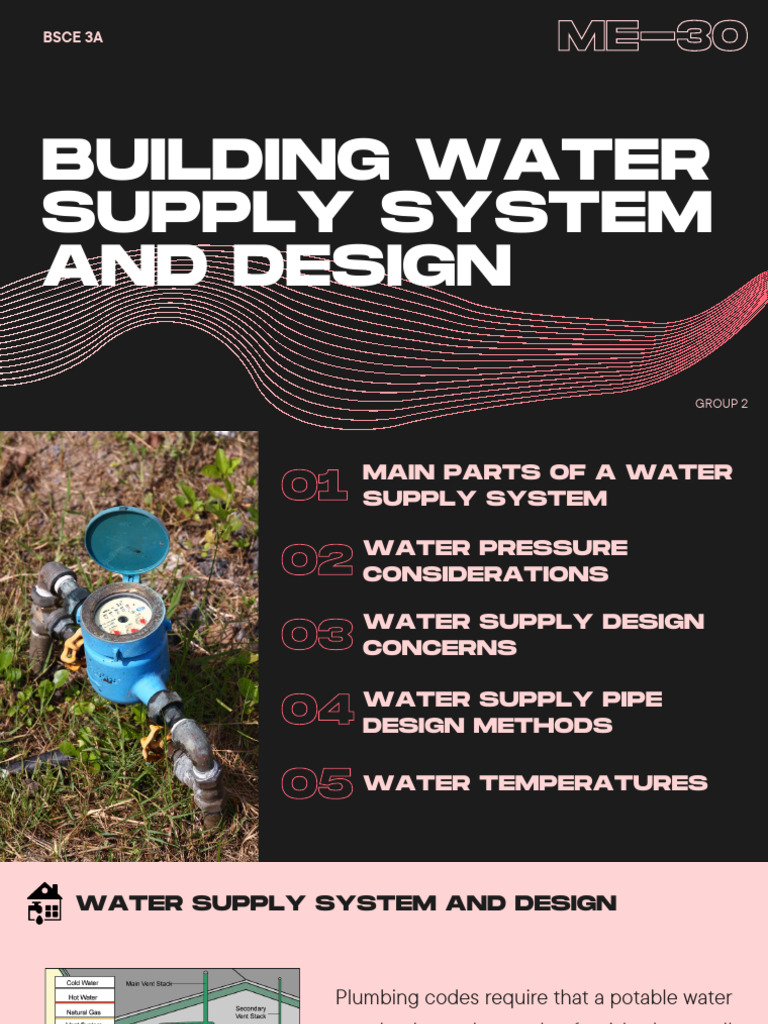 G2 - Building Water Supply System and Design | PDF | Plumbing | Pipe ...