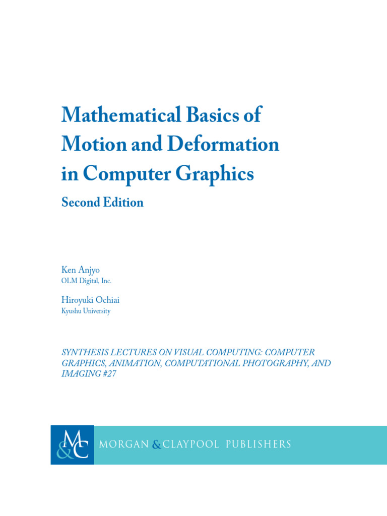Mathematical Basics of Motion | PDF | Matrix (Mathematics) | Group ...
