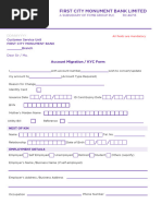 Account Upgrade Form | PDF | Business | Finance & Money Management