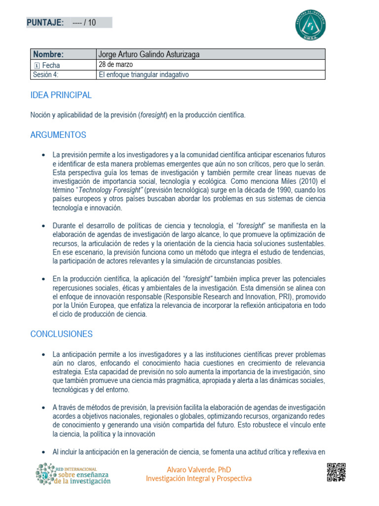 Tarea 4. Semana 1 | PDF | Science