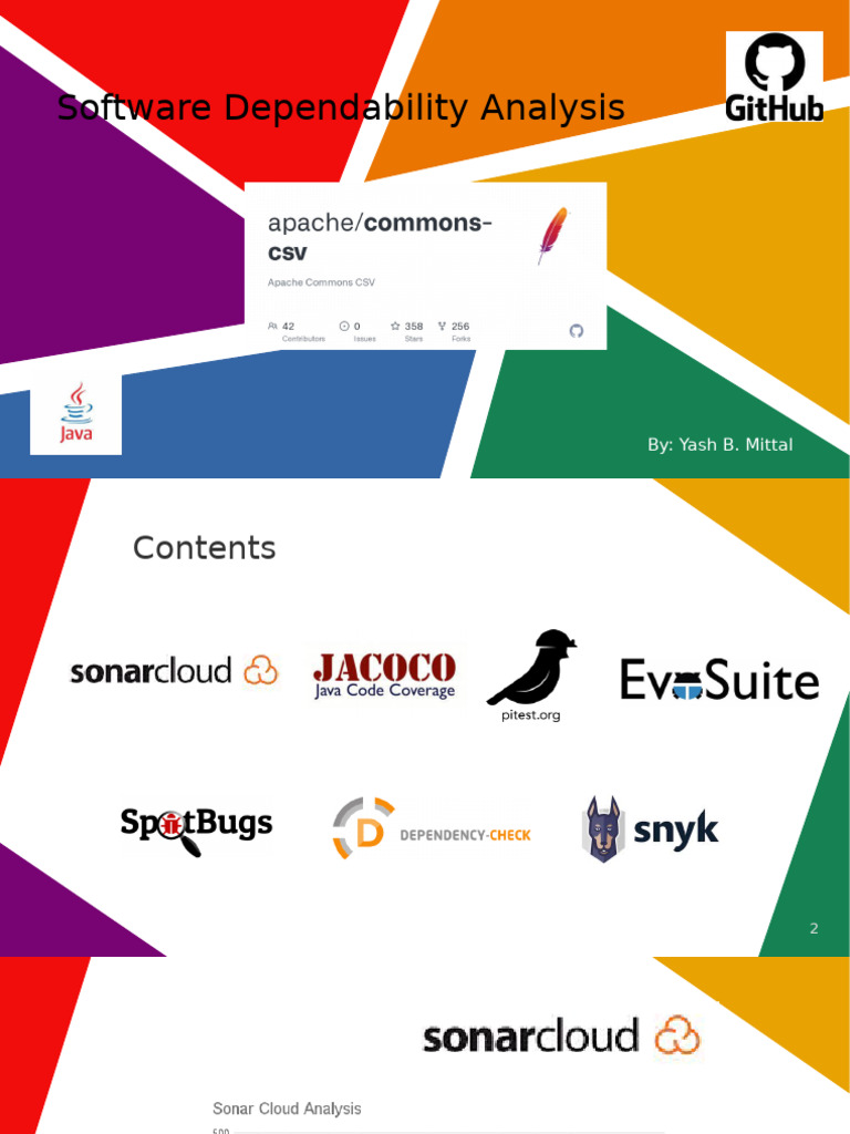 Presentation of Software Dependability Course | PDF