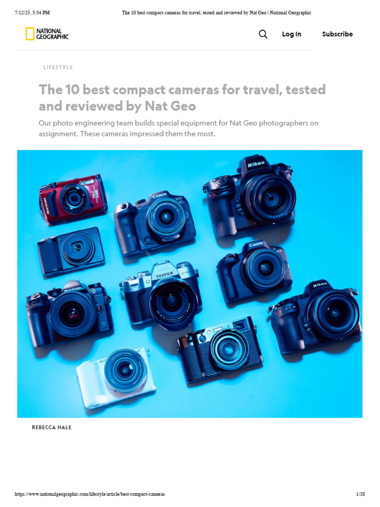 Top 10 Compact Travel Cameras 2024 | PDF | Camera | Digital Single Lens ...