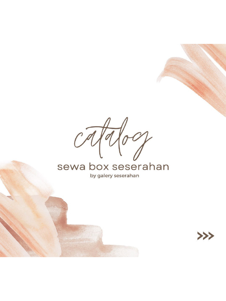 Katalog Sewa Box Seserahan | PDF
