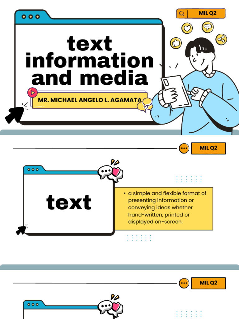 Text Information and Media | PDF | Typefaces | Serif