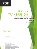 Blood Transfusion | PDF | Blood Transfusion | Blood