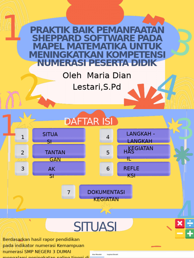 Meningkatkan Numerasi dengan Sheppard Software | PDF