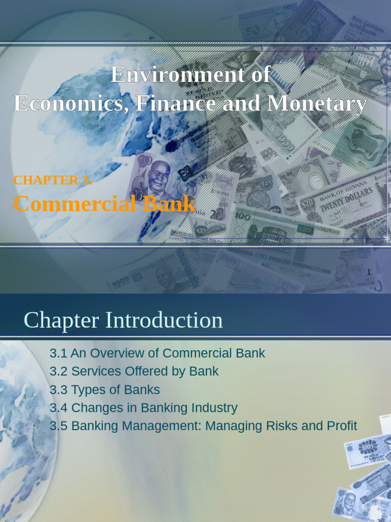 Overview of Commercial Banking Services | PDF | Banks | Cheque