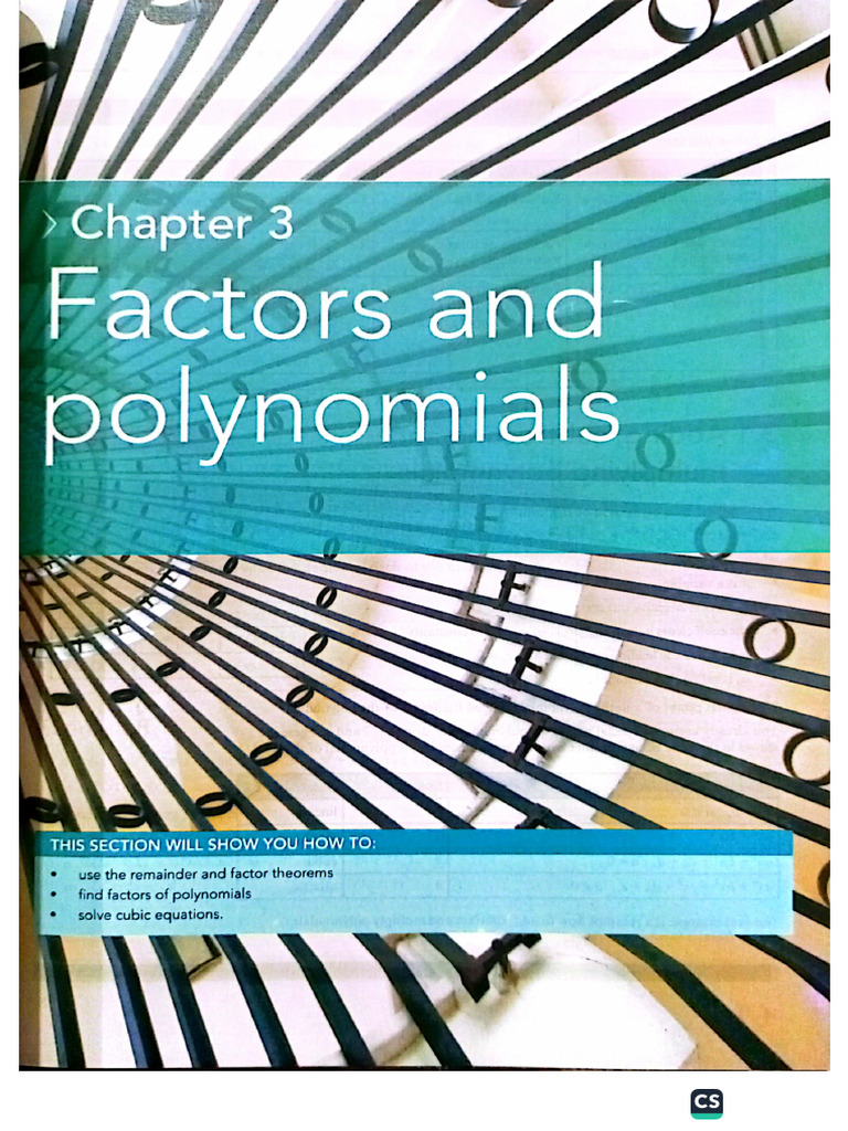 Adds Math CHP 3 Polynomial | PDF